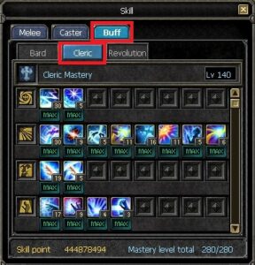 Silkroad EU Cleric Buff Skilleri ve Özellikleri (Skillerin İsimleri ve ...